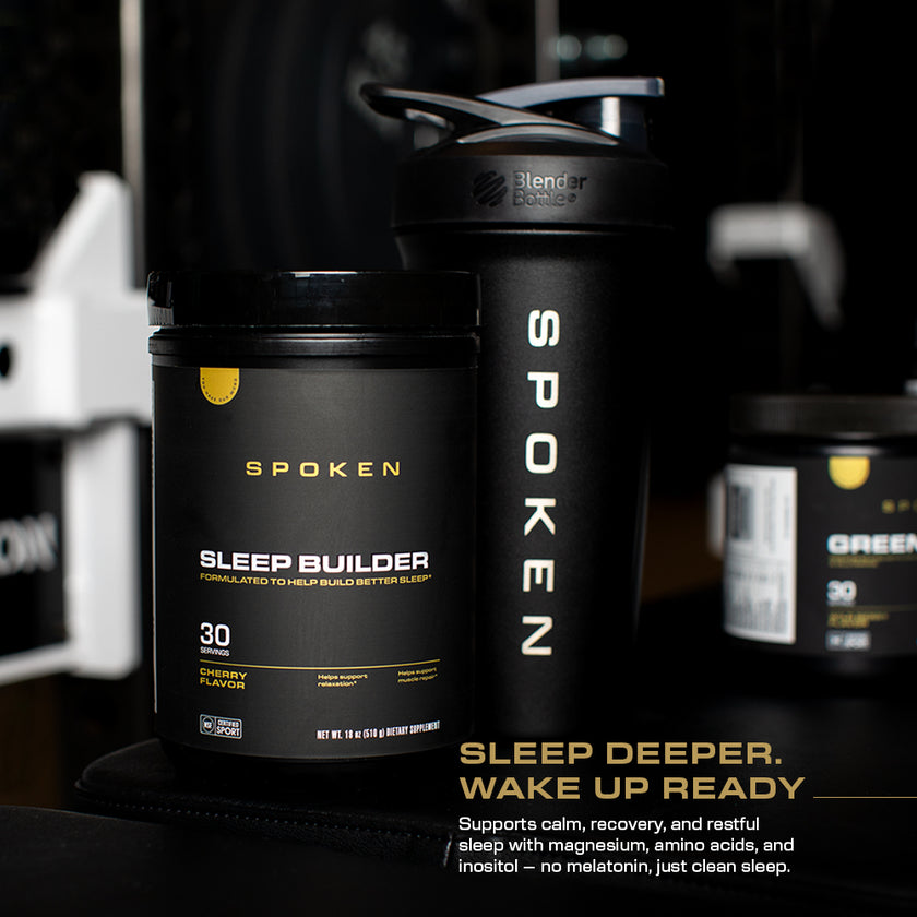 Spoken Sleep Builder 18oz - Cherry – Spoken Nutrition