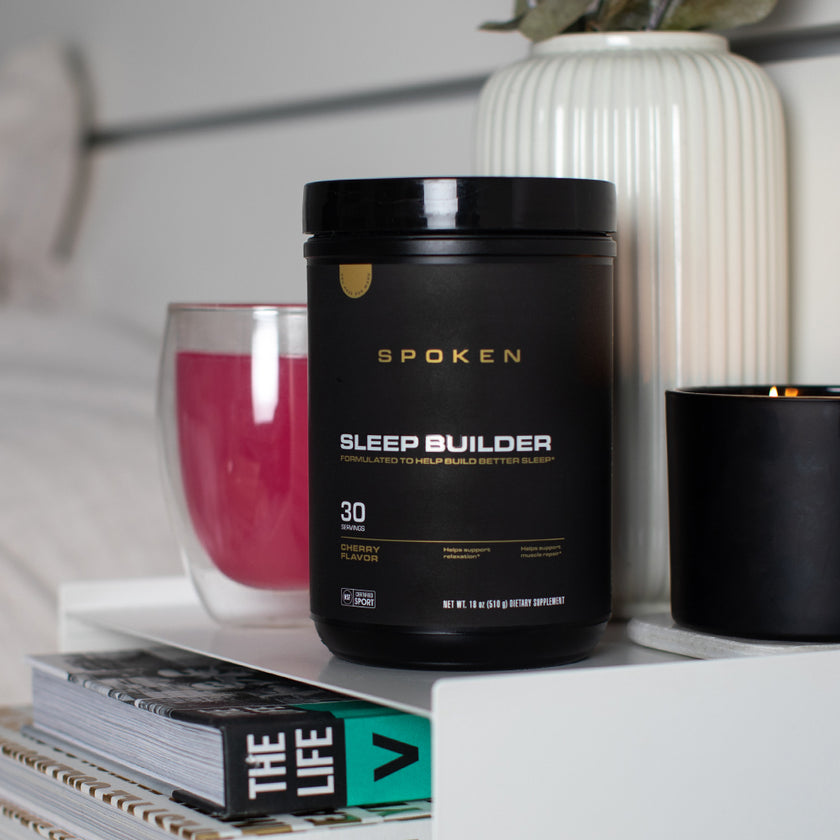 Spoken Sleep Builder 18oz - Cherry – Spoken Nutrition