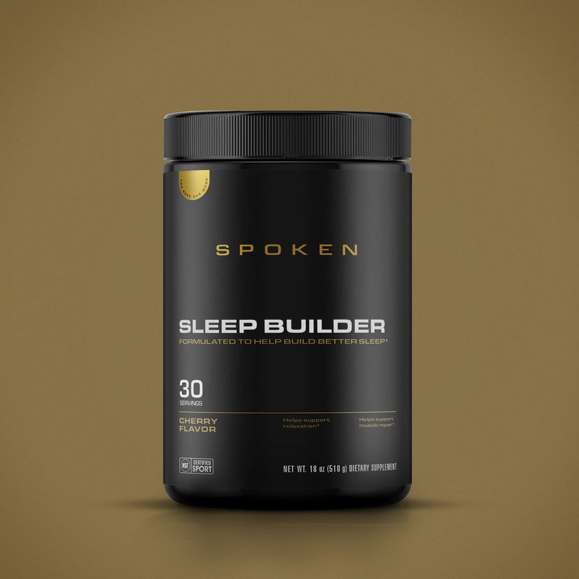 Spoken Sleep Builder 18oz - Cherry – Spoken Nutrition