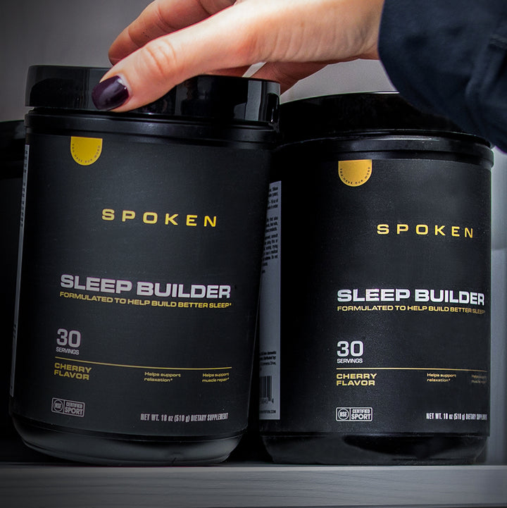 Spoken Sleep Builder 18oz - Cherry – Spoken Nutrition