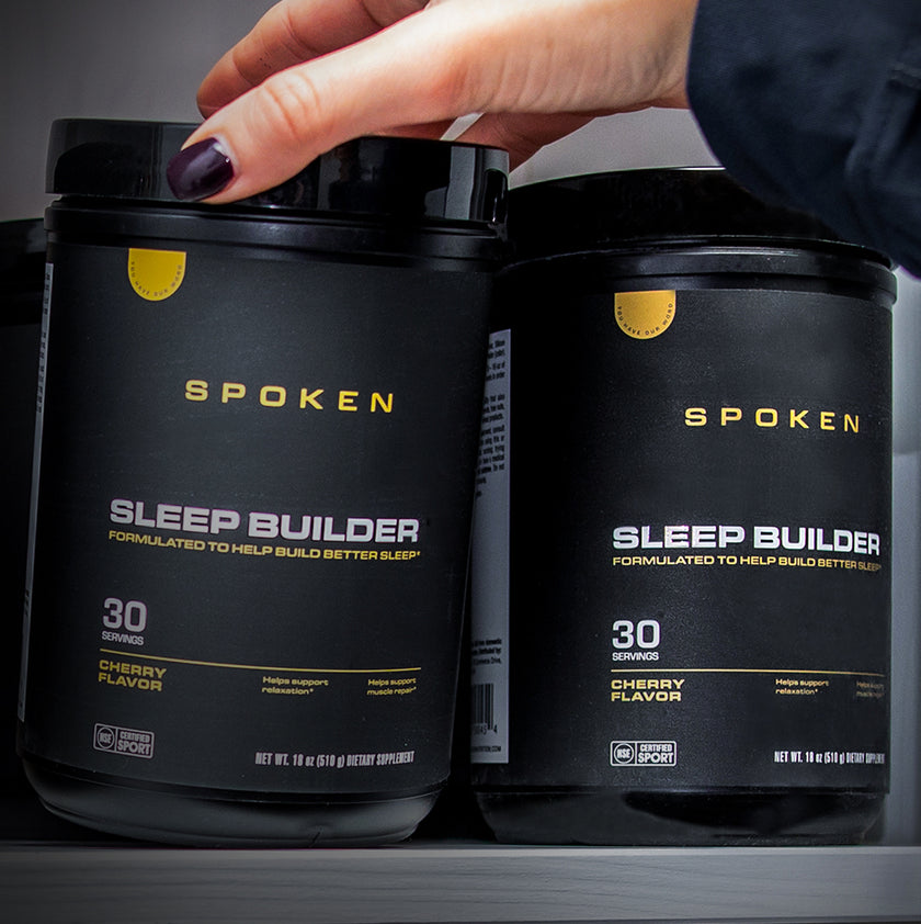 Spoken Sleep Builder 18oz - Cherry – Spoken Nutrition